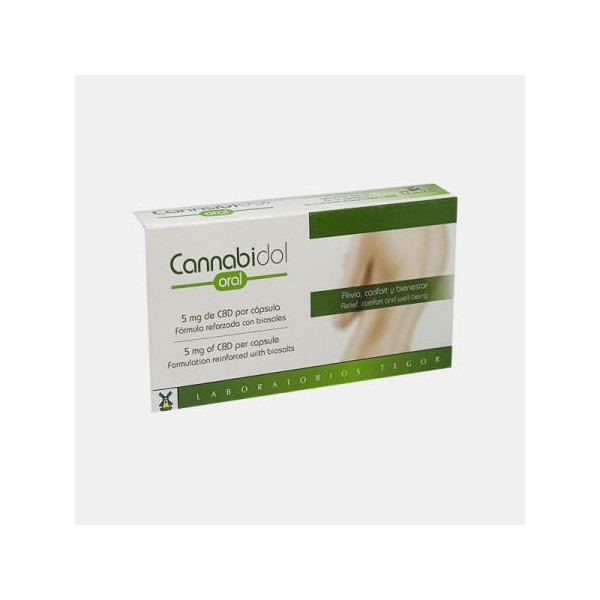 CANNABIDOL ORAL 40 CAPSULAS