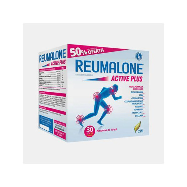 REUMALONE ACTIVE PLUS 20 + 10 AMPOLAS