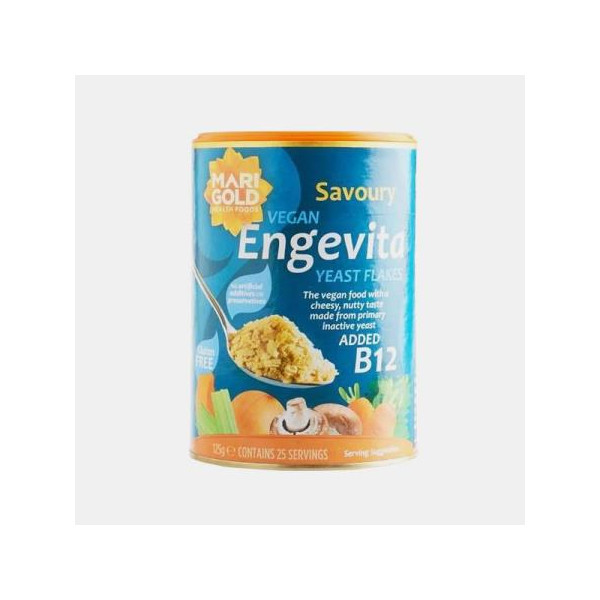 ENGEVITA FLOCOS LEVEDURA NUT+ VITB12 S/GLUTEN 125g