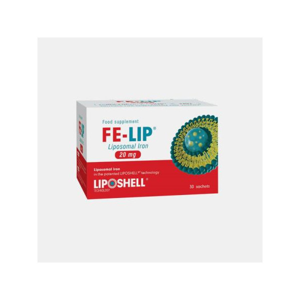 FE LIP LIPOSOMAL IRON 20mg 30 SAQUETAS