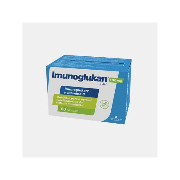 IMUNOGLUKAN 100MG P4H 60 CAPSULAS
