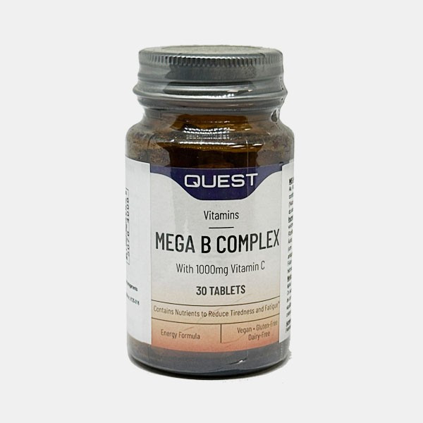 MEGA B COMPLEX C/ VITAMINA C 30 COMPRIMIDOS