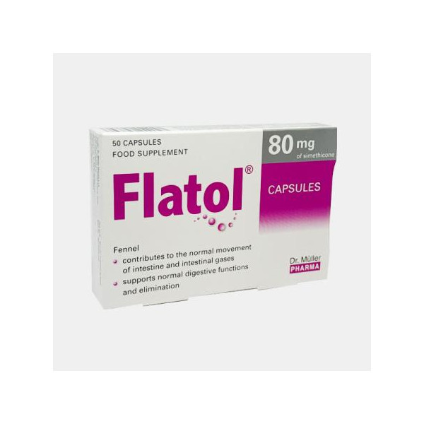 FLATOL 50 CAPSULAS
